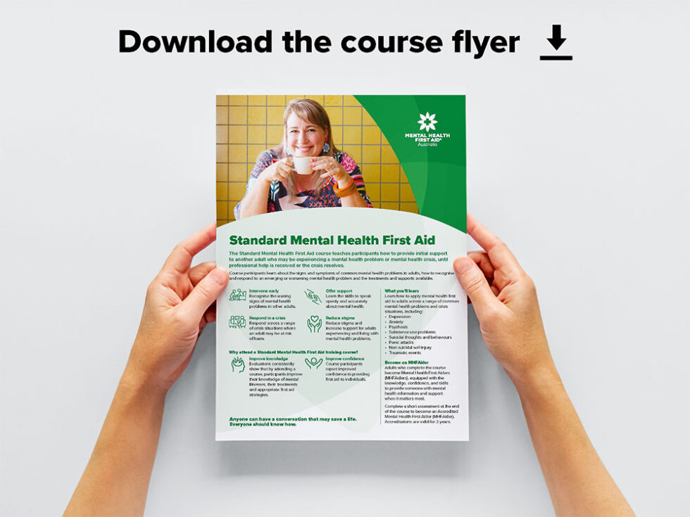 Standard Mental Health First Aid - Mental Health First Aid Australia