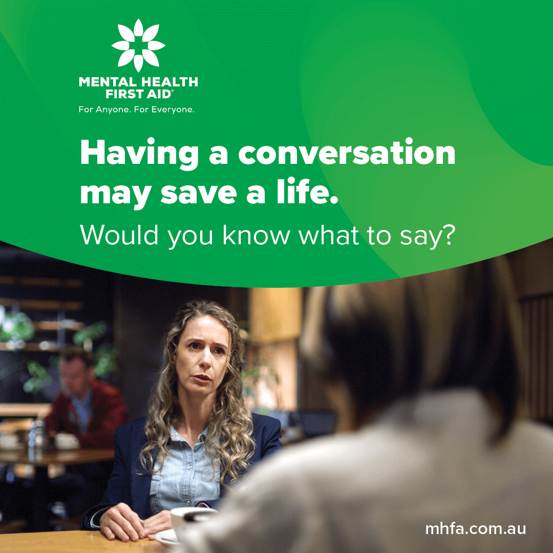 Share the campaign - Mental Health First Aid Australia