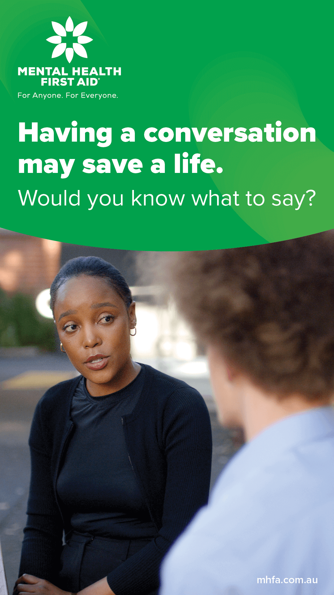 Share the campaign - Mental Health First Aid Australia