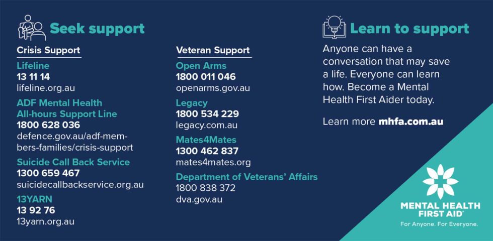 MHFAI welcomes the Government’s commitment to veteran and defence ...