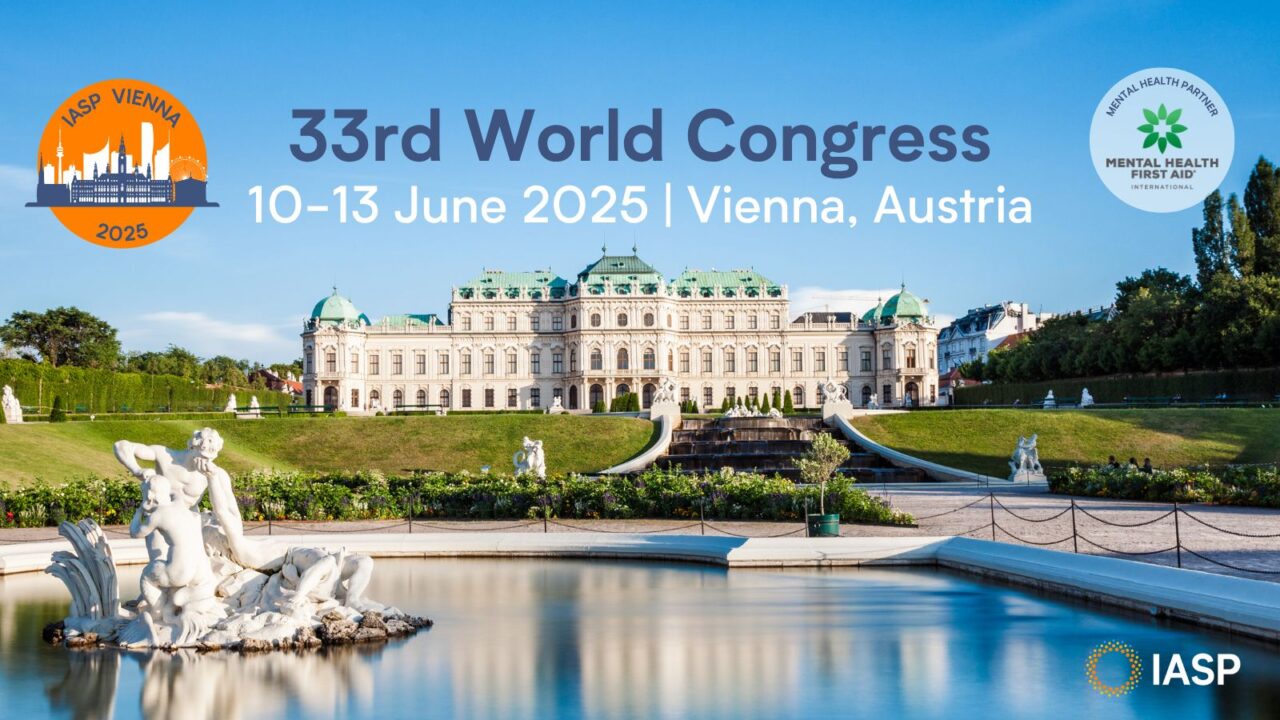 Mental Health First Aid International at the IASP 33rd World Congress ...